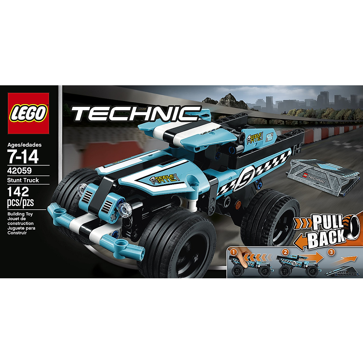 LEGO Technic Stunt Truck 42059 Vehicle Set, Building Toy