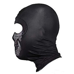 Innturt Fabric Ghost Mask Balaclava Skull Hood (Gray)