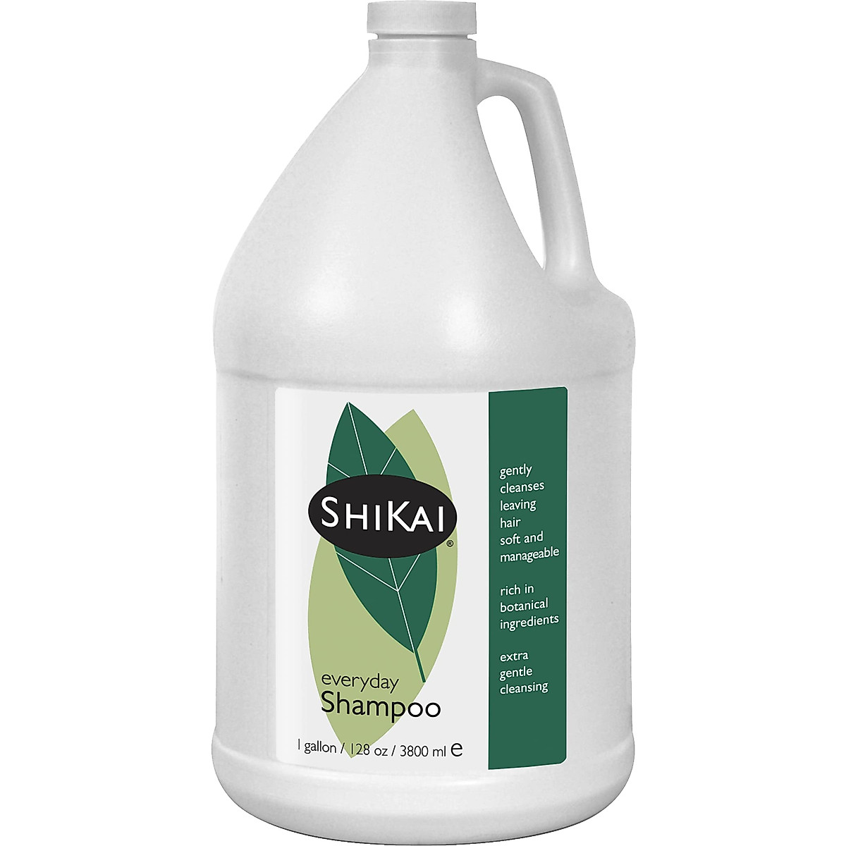 ShiKai Everyday Gentle Cleansing Shampoo (1 Gallon) | Extra Mild, Gentle, Low Detergent Formula | With Aloe Vera for Healthy, Shiny Hair