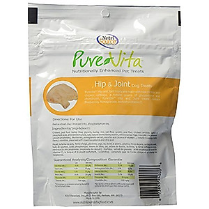 Pure Vita, Dog Treats, Hip & Joint, 6 Oz
