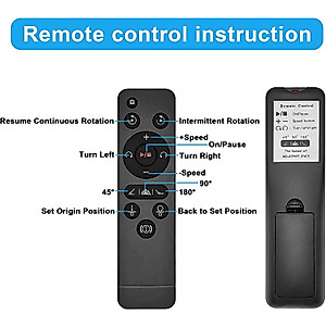 Qinmay 360-Degree Rotating Display Stand, 360 Degree Photography Turntable with Remote Control,5 PVC Backgrounds,Battery/USB Power Supply for Product Photography Display