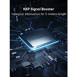 CableCreation Active USB 3.0 Extension Cable 16.4 FT, USB 3.0 Extender Male to Female Cord with Signal Booster Compatible with Oculus Quest 2, Rift Sensor, Steam VR, Gaming PC, 5 Meters,2 Pack