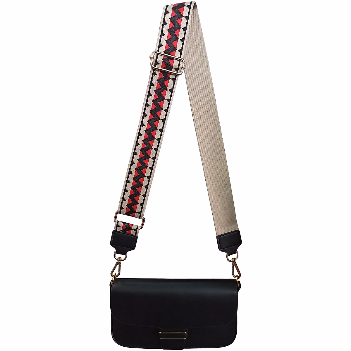 Wide Purse Strap Bag Shoulder Strap Adjustable Replacement Crossbody Canvas Bag Handbag Purses for Unisex (W1-03)