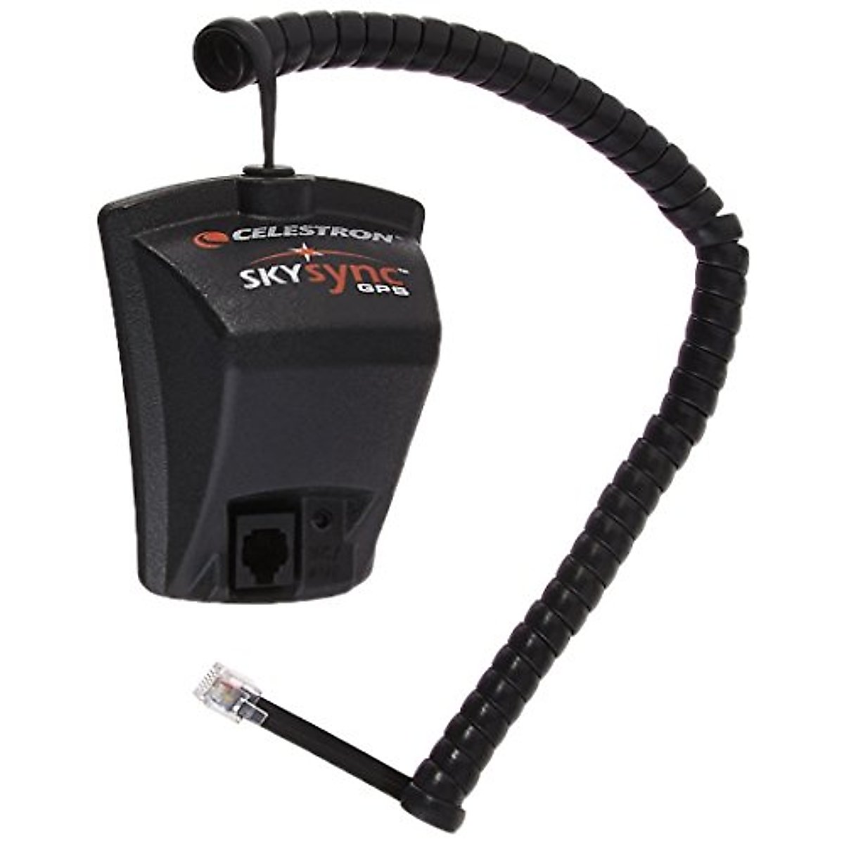 Celestron Motor for SCT and EdgeHD - Enables Electronic Focusing & SkySync Telescope GPS Accessory – Automatically Updates Your Telescope with 16-Channel GPS Data, Time, and Date, Black (93969)