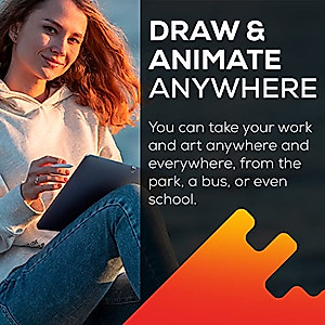 Simbans PicassoTab Drawing Tablet No Computer Needed [4 Bonus Items] Drawing Apps, Stylus Pen, Portable, Standalone, 10 Inch Screen, Best Gift for Beginner Digital Graphic Artist -PCX