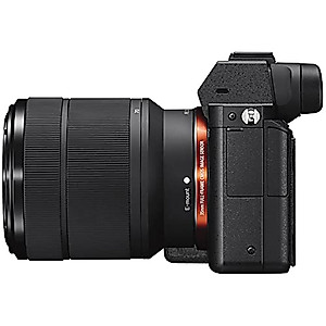 Sony a7 II Mirrorless Camera with 28-70mm Lens (ILCE7M2K/B) + Bag + 64GB Card + Card Reader + Flex Tripod + Hand Strap + Memory Wallet + Cap Keeper + Cleaning Kit (Renewed)