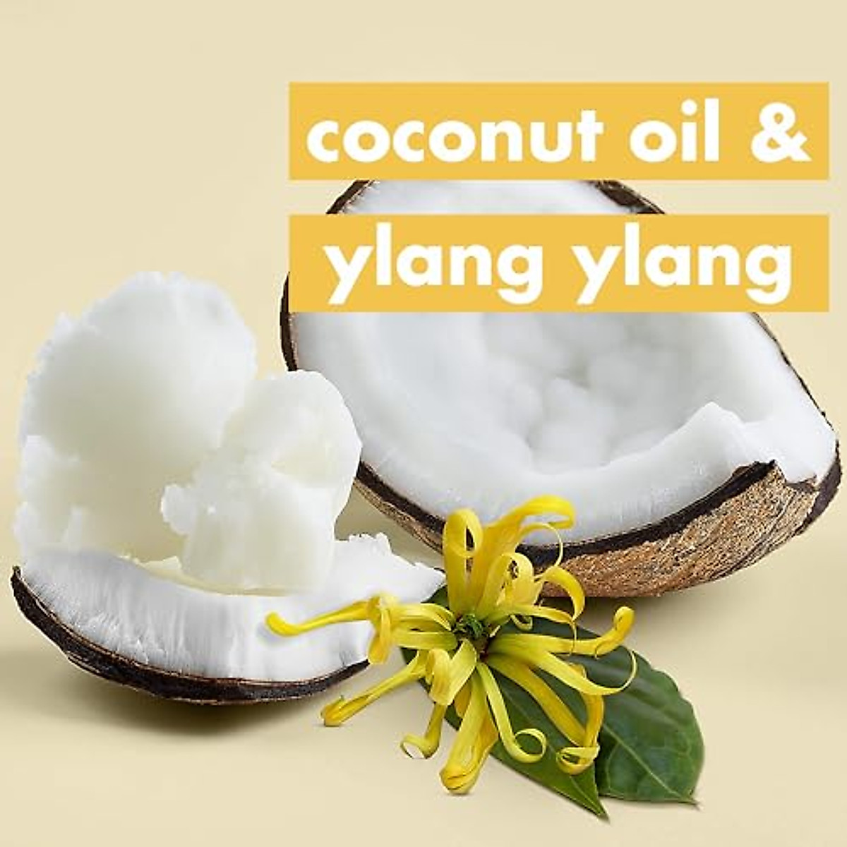 Love Beauty and Planet Coconut Oil & Ylang Hope and Repair Shampoo and Conditioner for Dry and Damaged Hair 2 Count, 13.5 oz each, Paraben , Silicone Free, Vegan