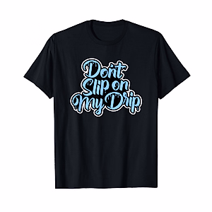 Concrete And Luxury Don't slip University Blue T-Shirt