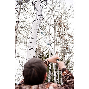Spy High Complete Mounting System - Professional All Weather 16 Foot Trail Camera Mount with Setup Kit - Optimum Security & Surveillance for Indoor/Outdoor Uses 1/4 X 20 Threads (16 Foot Kit, Brown)