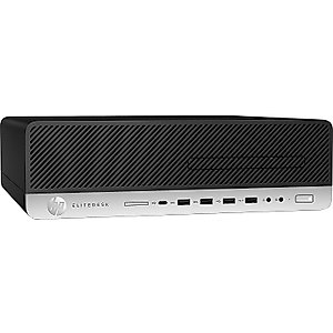 HP EliteDesk 800 G3 SFF Desktop Intel i7-7700 UP to 4.20GHz 32GB DDR4 New 512GB NVMe M.2 SSD Built in WiFi BT Dual Monitor Wireless Keyboard & Mouse Support Win10 Pro (Renewed)