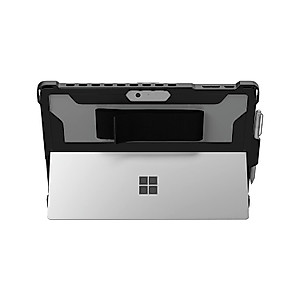 MAXCases Extreme Shell for Microsoft Surface Pro 5, 6, & 7 Rugged Protective Case - Protective Stand, Stylus Pen Holder, Laptop Case (Black)