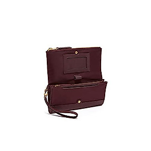 TUMI - Voyageur Travel Wallet - Card Holder for Women - Beetroot