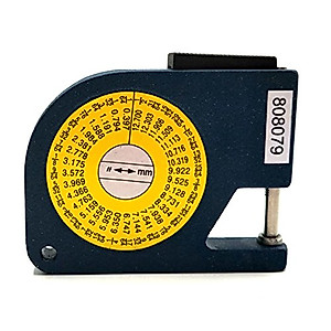 HFS (R) Thickness GAGE DIAL Micrometer Caliper Scope Sheet Paper (0.5"x0.001" Mechanical)