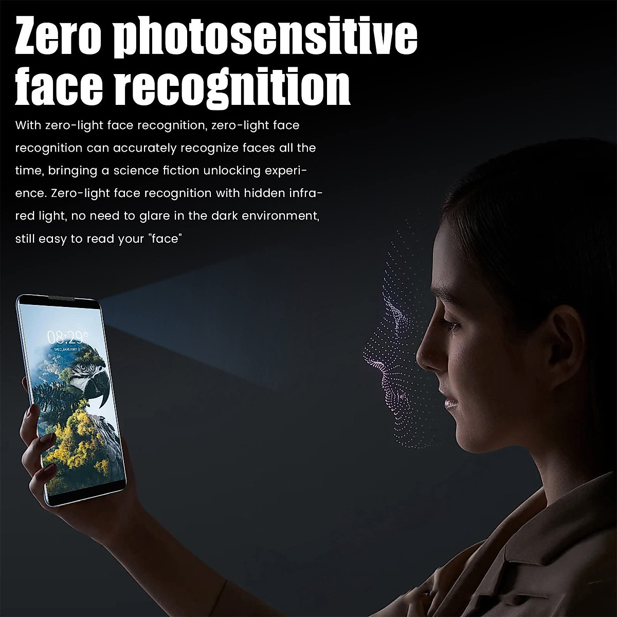 Smart Phone, Android 8.1 Smartphone HD Full Screen Phone, Dual SIM Unlocked Smart Phone, 1G RAM+16GB ROM, 6.1 Inch Cellphones Mobile Phones, Gift for Friends Family (Pink)