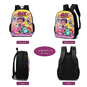 BRUQUYIS Cartoon Backpack 16in Travel Laptop Backpack Casual Large Capacity Backpacks
