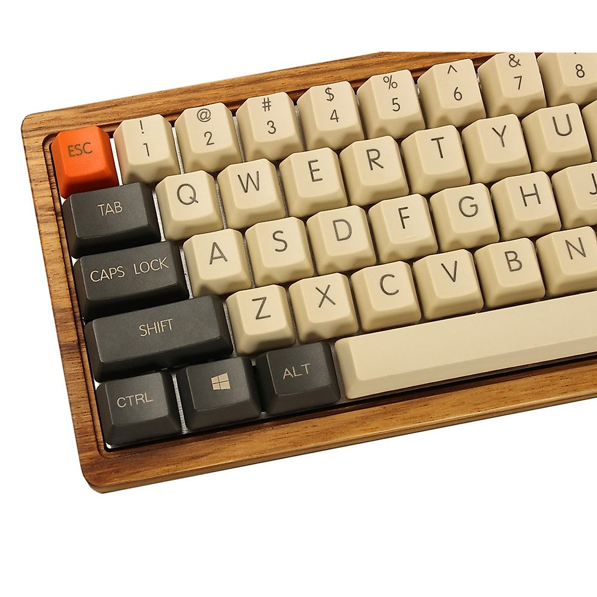 YMDK Carbon Top Print 87 104 60 Keycaps Thick PBT OEM Profile Keycap for MX Mechanical Keyboard (Only Keycap) (61)