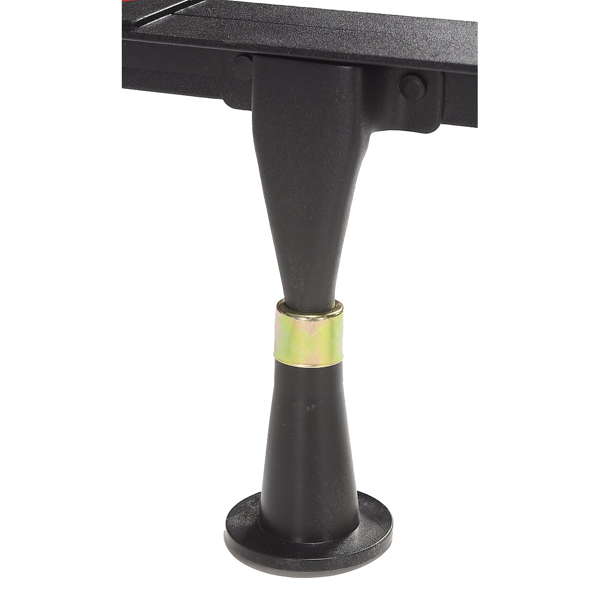 King's Brand 7-Leg Heavy Duty Adjustable Metal Queen Size Bed Frame with Center Support Rug Rollers and Locking Wheel