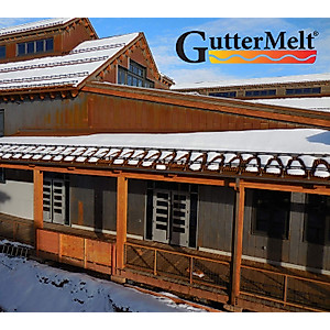 Heatizon GutterMelt 9 Watts Per Foot Roof & Gutter Snow Deicing Cable Kit (70 feet)