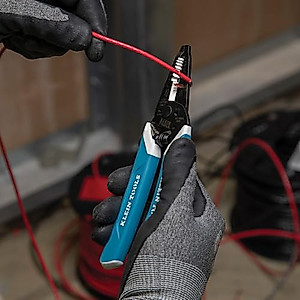 Klein Tools K11095 Klein-Kurve Wire Stripper and Cutter, for 8-18 AWG Solid and 10-20 AWG Stranded Wire