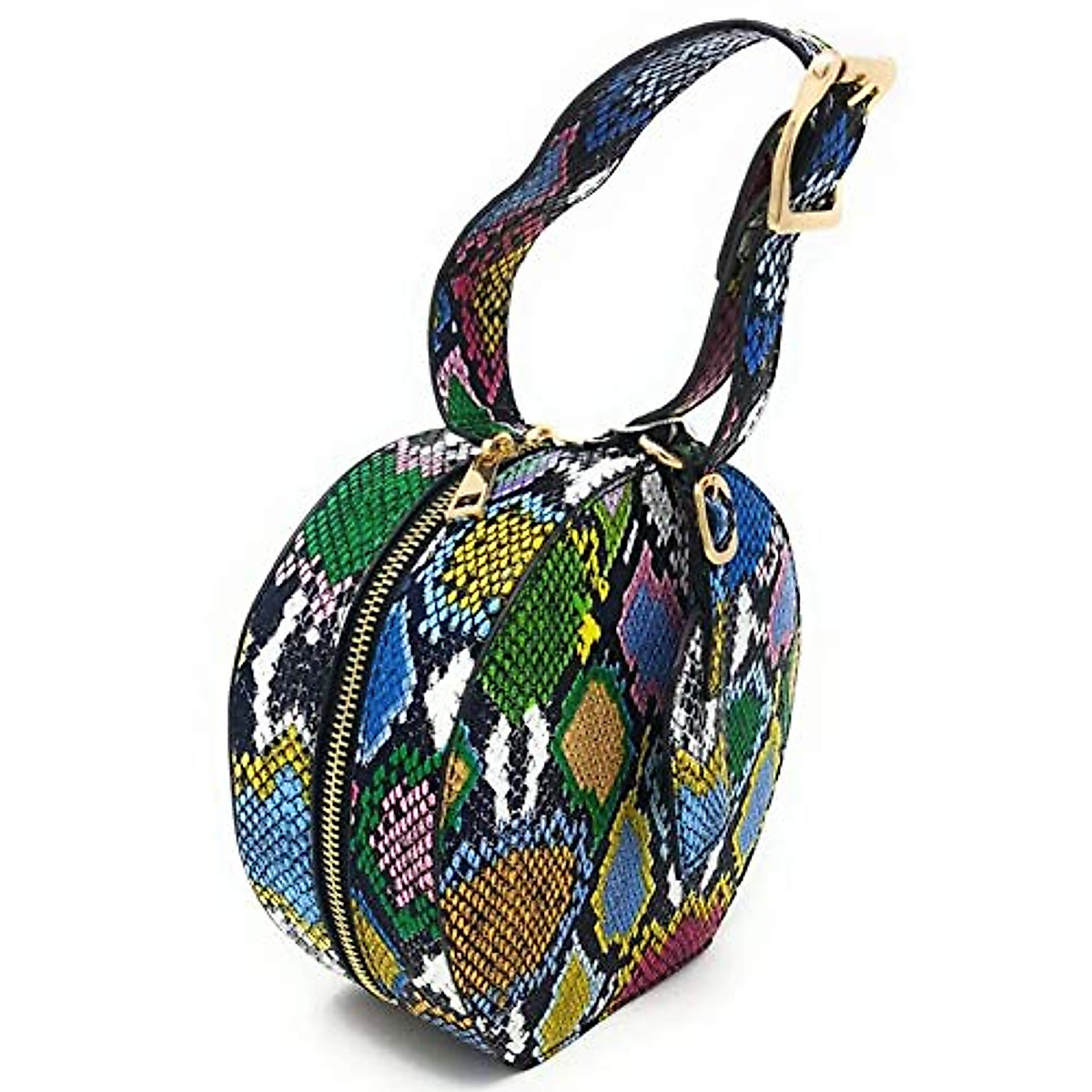 cynllio Top Handle Handbags for Women Snakeskin Clutch Evening Shoulder Bags Fashion Tote Bags for Daily Work Travel