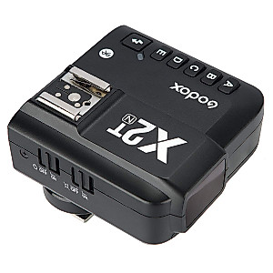 Godox X2T-N TTL Wireless Flash Trigger for Nikon, Support 1/8000s HSS Function, 5 Dedicated Group Button and 3 Function Button for Quick Setting
