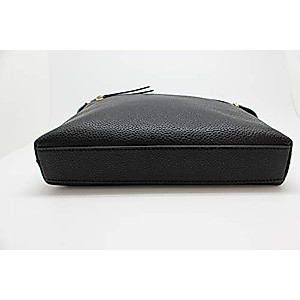 Kate Spade New York Jackson Top Zip Crossbody Leather Purse in Black