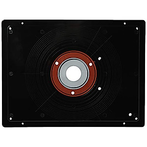 Rousseau 3509 9-Inch x 12-Inch x 3/8-Inch Deluxe Router Base Plate