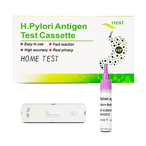 Helicobacter Pylori Stool Test Kits, H. Pylori，h. Pylori Stool (Antigen)10-15 Minutes of Quick Home Testing, The Result is Highly Accurate, Easy to Read and use