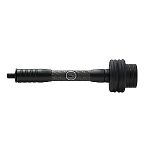 Stokerized Stabilizers Micro(M1) Carbon 6" Stabilizer,Black,SS M1-6-BLK