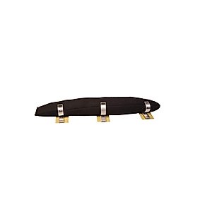 Remo Hardware Package, Bass Muffle Strip, Black, For 18" Diameter Drum