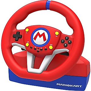 Hori Nintendo Switch Mario Kart Racing Wheel Pro Mini By - Officially Licensed By Nintendo