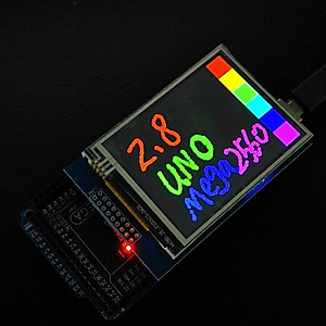 qiguch66 Touch Screen Module 2.6-inch RGB 65K Circuit Card 240 x 320 TFT LCD Module for Microcontroller