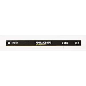 CORSAIR VENGEANCE DDR5 RAM 32GB (2x16GB) 6000MHz CL36 Intel XMP iCUE Compatible Computer Memory - Black (CMK32GX5M2B6000C36)