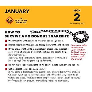 Worst-Case Scenario 2023 Daily Survival Calendar