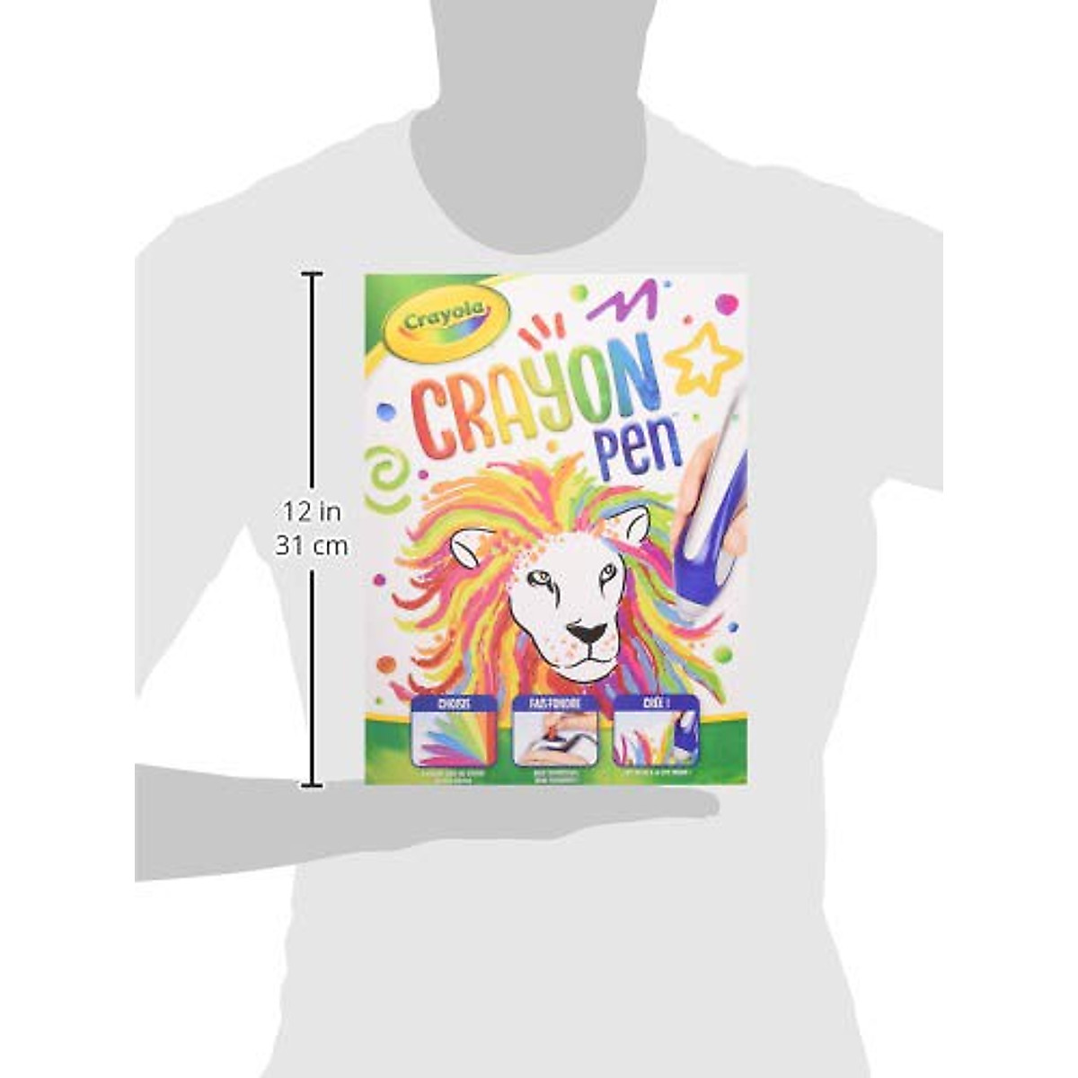 Crayola Ultimelt Pen, Crayon Melting Creative Kit for Arts Crafts, Multisurface