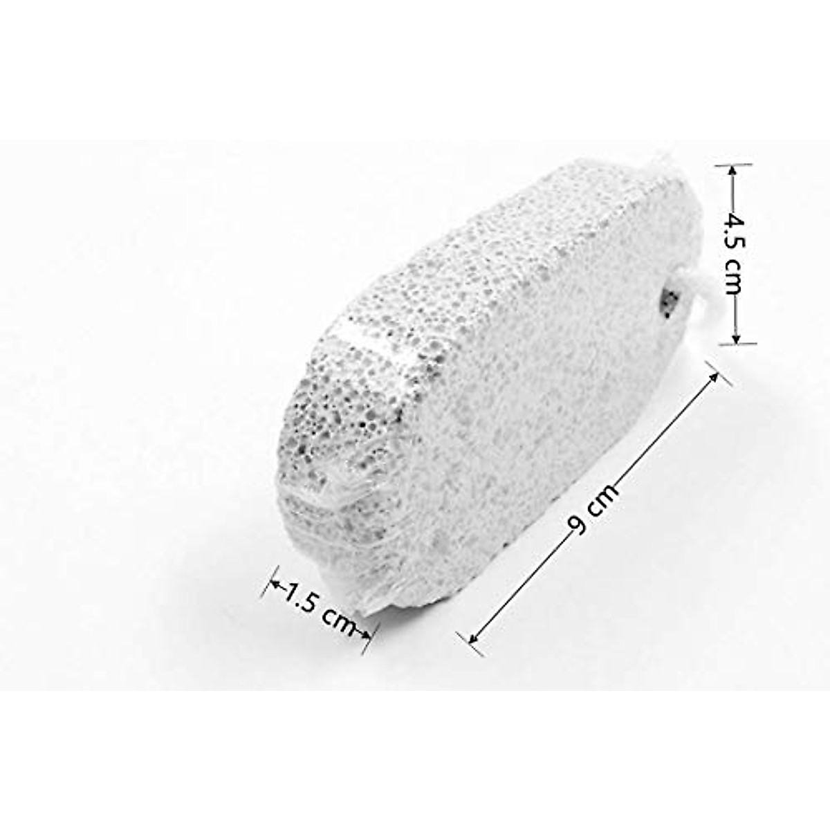 Toukeroue Hamster Chew Stones, 6 Pack Natural Volcano Lava Block Hamster Teeth Grinding Stones, Small Animal Teeth Molar Grinding Toys for Guinea Pig Hamster Rabbit Chinchilla Bird Parrot