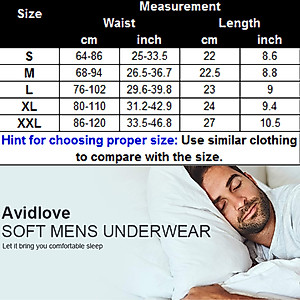 Avidlove Men Underwear Micromodal Bikinis 4 Pack Briefs
