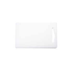 Fox Run White Poly Bar Cutting Board, 0.5 x 6 x 9.75 inches,3801