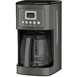 Cuisinart DCC-3200BKSP1 Perfectemp, 14 Cup Progammable with Glass Carafe Coffee Maker, Black Stainless Steel