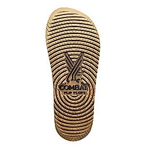 Combat Flip Flops Men's Coyote Floperator Ergo