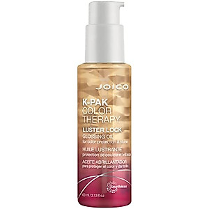 K-PAK Color Therapy Luster Lock Glossing Oil | For Color-Treated Hair | For Color-Protection & Shine | Tame Frizz | With Keratin & Argan Oil | 2.13 Fl Oz