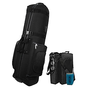 CaddyDaddy Constrictor 2 Travel Cover with 6pk Golf Bag Cooler