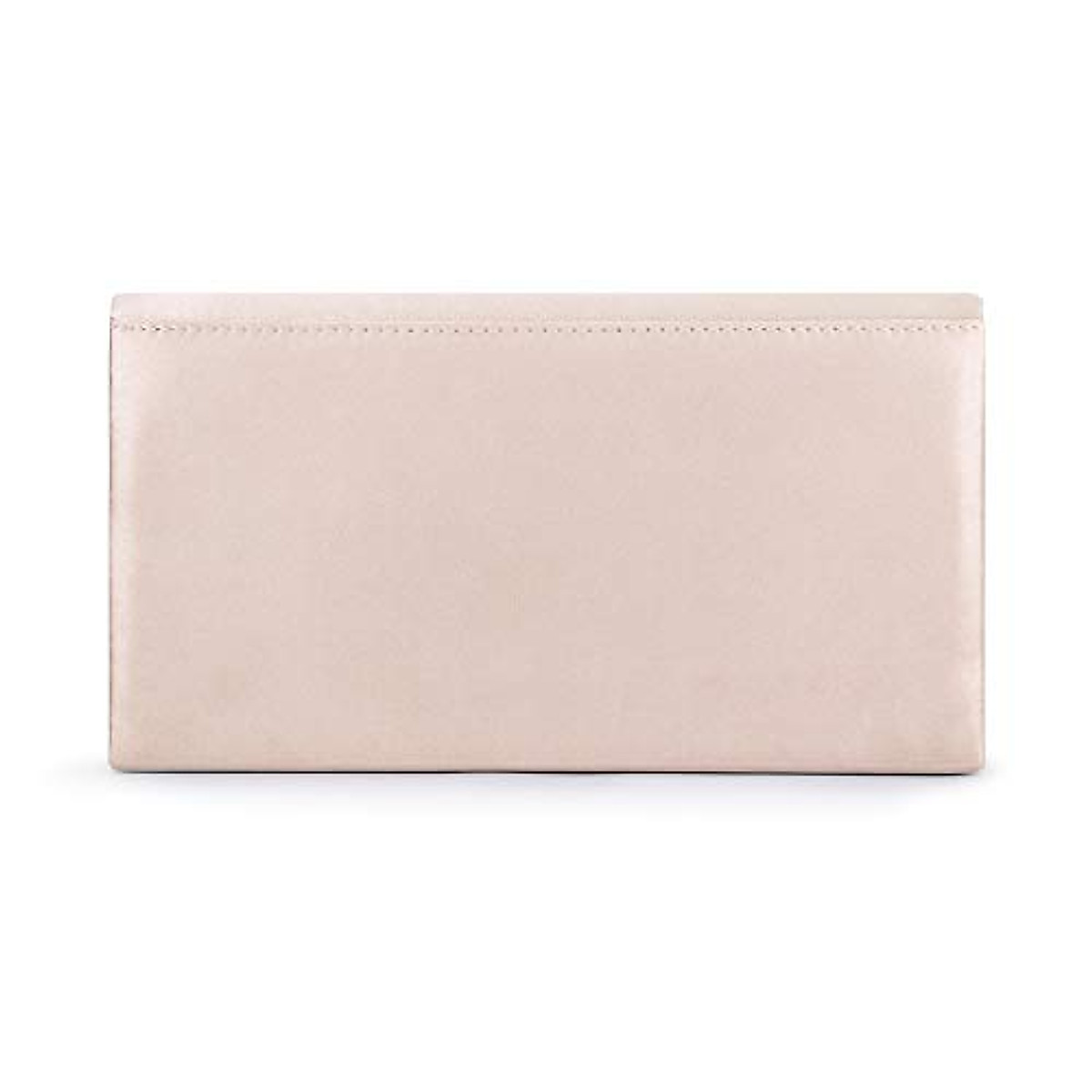 Mulian LilY M052 Satin Rhinestones Evening Bags Party Bridal Clutch Purse For Women Prom Clutch Champagne