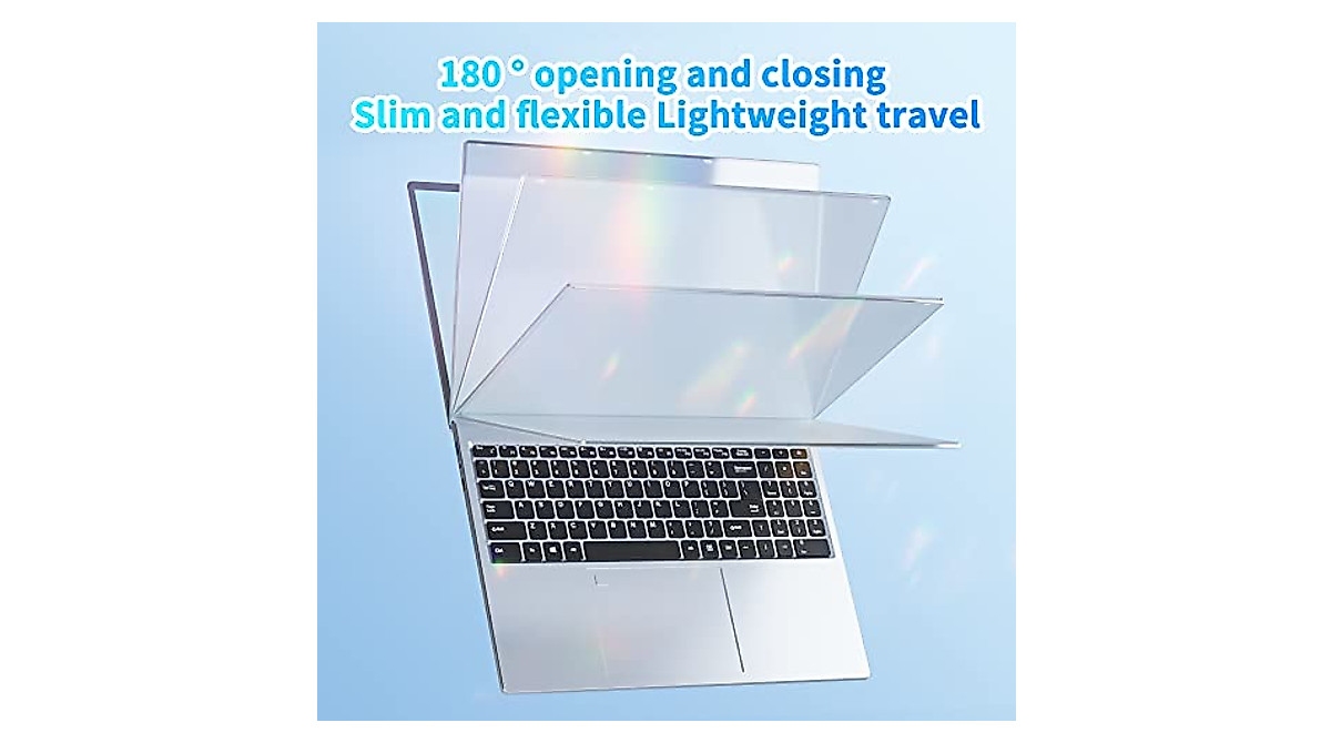 ZWYING 16-inch High-Performance Laptop with Windows 11 Pro & Office 2019