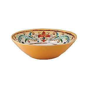 Supreme Housewares 6-Piece Tuscany 8 Inch Melamine Dinner Bowls Set