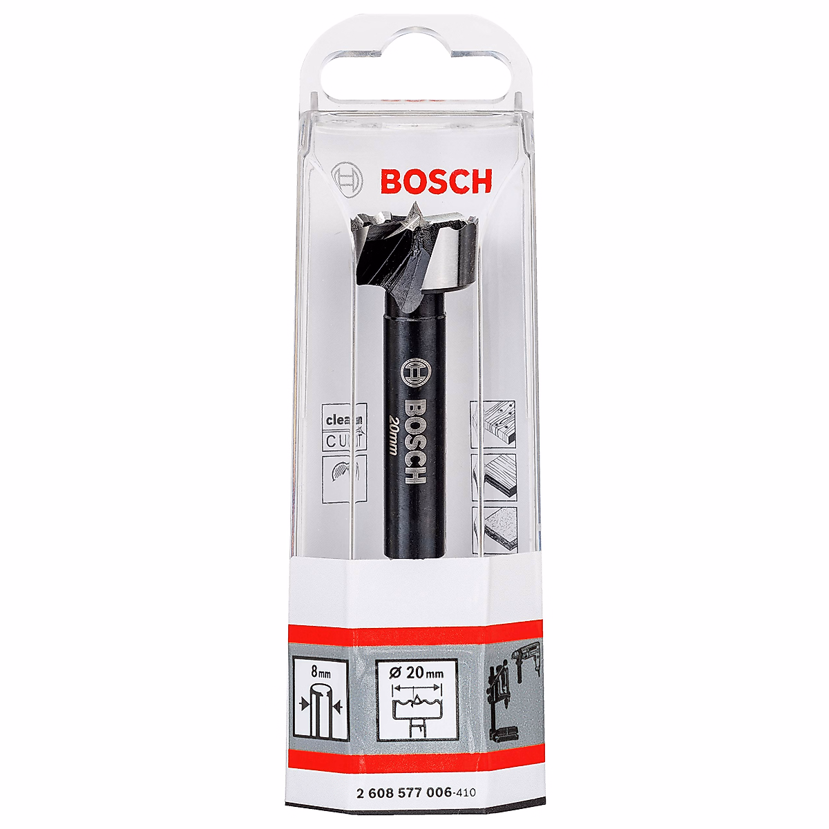Bosch 2608577006 drill toothed 20mm Forstner Bits