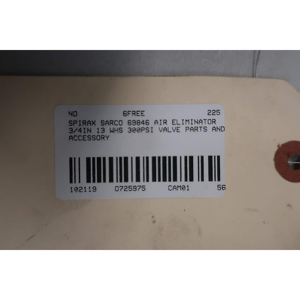 Inc. 69846 3/4" AIR ELIMINATOR