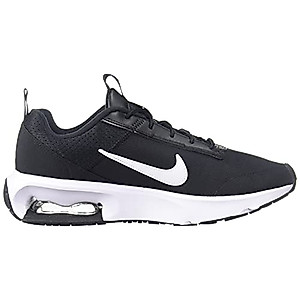 Nike Women's Air Max INTRLK Lite Shoes, Black/White/Anthracite, 8