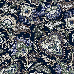 Vera Bradley Women's Cotton Reversible Placemats Set of 2, Java Navy Camo - Recycled Cotton, One Size