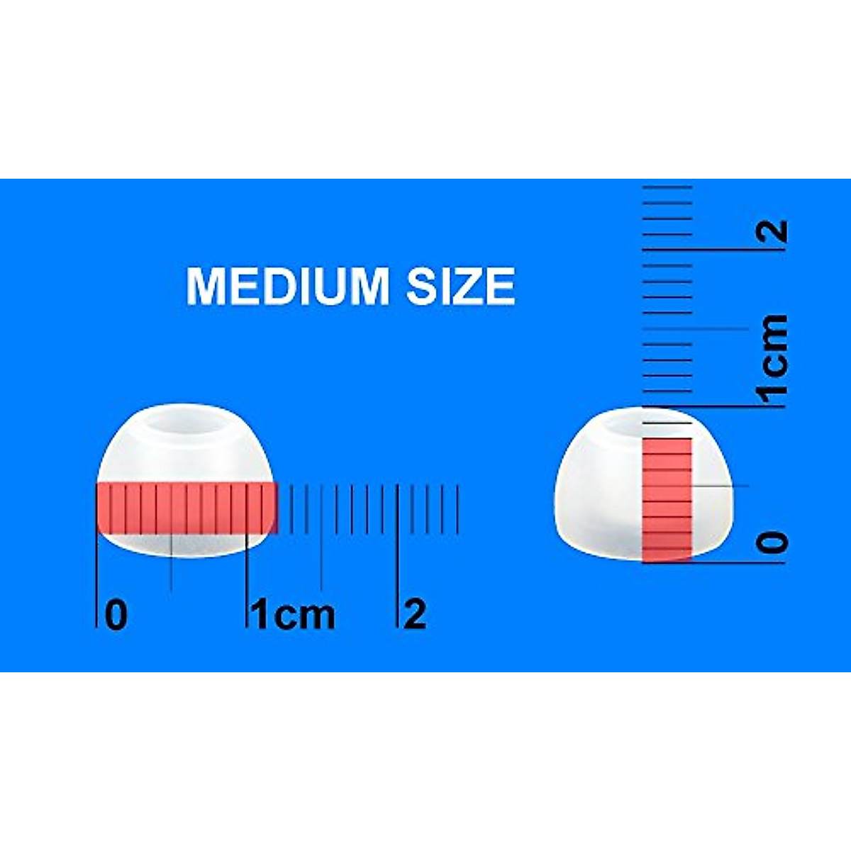 12pcs (TRS-W) 4S / 4M / 4L Replacement Adapters Earbuds Ear Tips Set Compatible with LG HBS-700 Tone, HBS-730 Tone +, HBS-750 Tone Pro, HBS-760 HBS-800 Tone Ultra, HBS-900 Tone Infinim Headsets